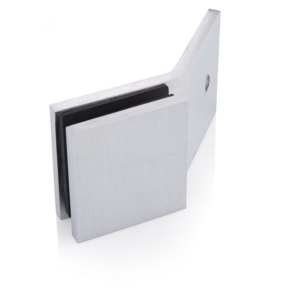 Offset Glass Shelf Bracket - Polished Gold - Frameless Shower Hinges